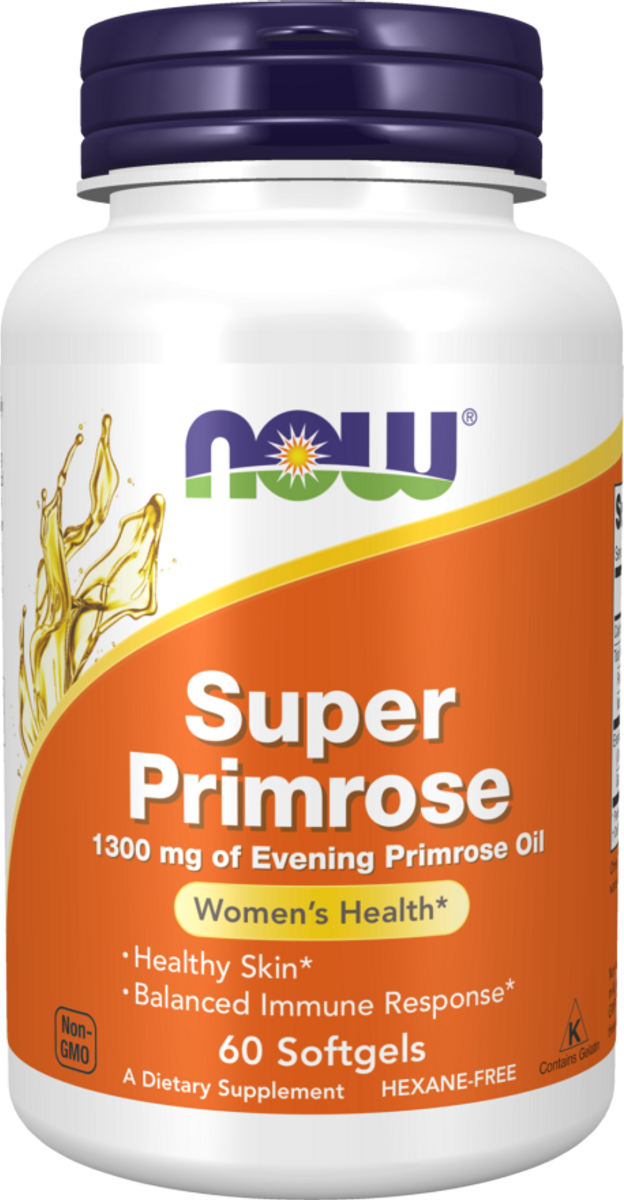 NOW Super Primrose 1300 mg softgels | vitaminX