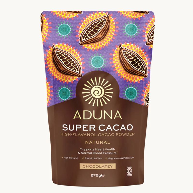 Aduna Super-Cacao Premium Blend Cacao Powder 275g - vitaminX